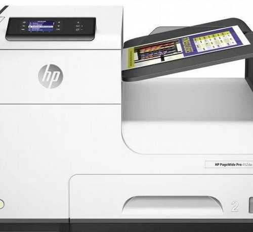 Принтер струйный HP PageWide Pro 452dw, цветн., A4