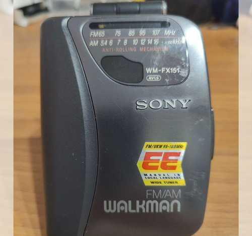 Кассетный плеер Sony Walkman WM-FX151