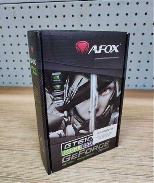 Видеокарта Afox GT610 LP Single Fan 1GB gddr3 64bi