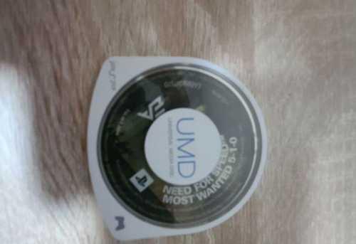 Диск PSP NFS most wanted 5.1.0