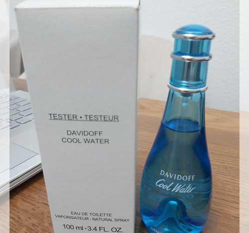 Davidoff cool water 100мл. Тестер, оригинал