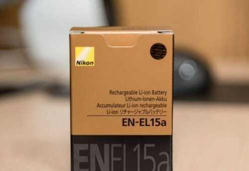 Аккумулятор nikon EN-EL15a Новые