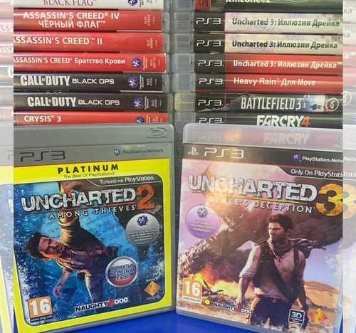 Игра Uncharted 2+3 PS3