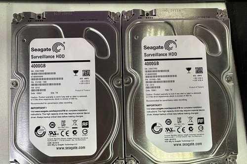 Диск бу Seagate Surveillance 4 TB 31300 ч