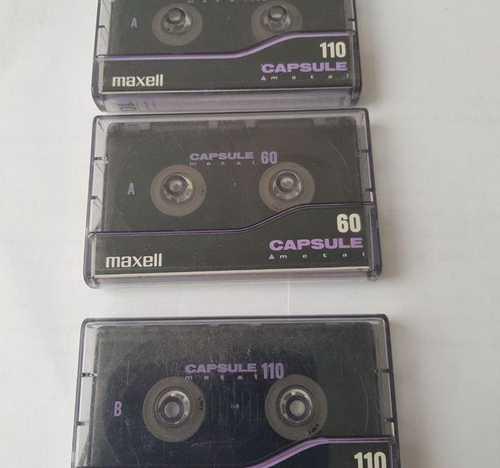 Аудиокассета Maxell Capsule Metal 110