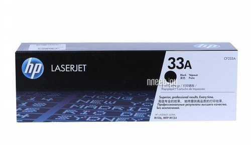 HP 33A CF233A Black для LaserJet Ultra M106/MF