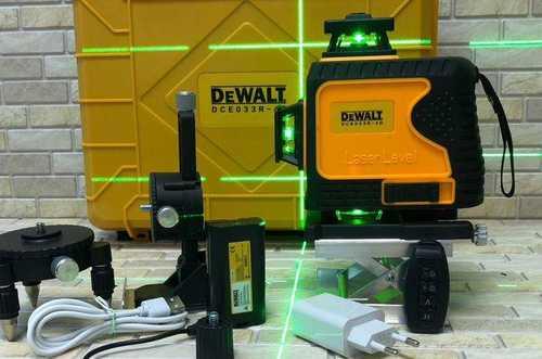 Лазерный уровень 360 Dewalt 4D/16 линий