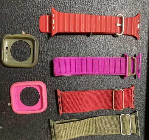 Ремешки и бампера apple watch 44mm