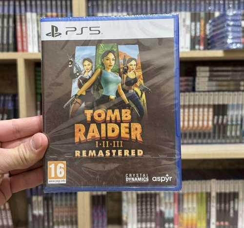 Tomb raider remastered ps5 новый