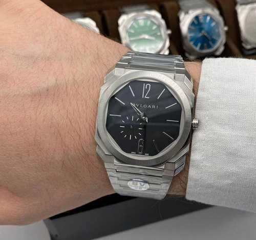 Мужские часы Булгари стильные часы Bvlgari