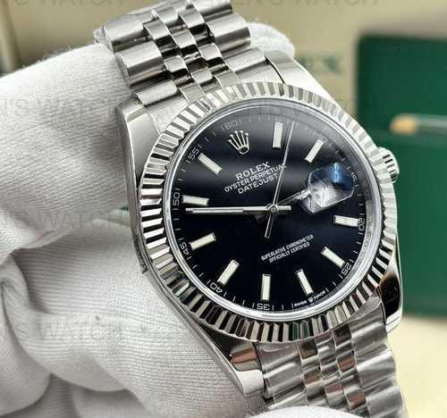 Часы Rolex Datejust Black мужские
