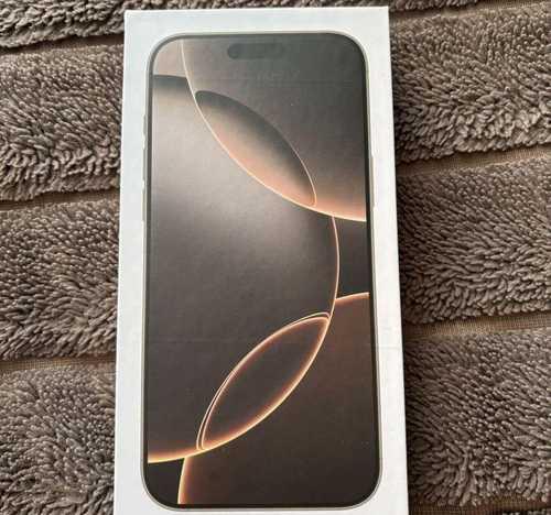 Коробка от iPhone16 pro max
