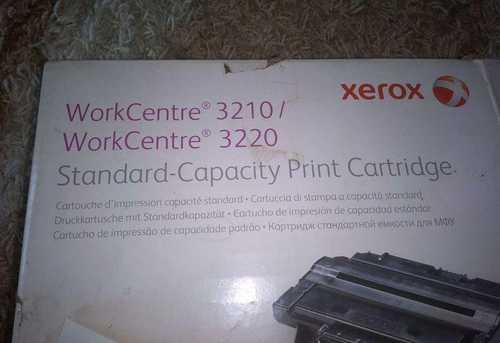 Картридж xerox workcentre 3210/3220 оригинал