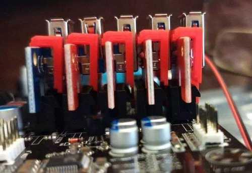 Фиксатор локер райзера PCIe Riser Locking Clips