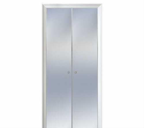 Шкаф Прато 2-х дверный с зеркальными фасадами