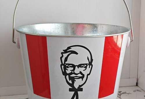 Железное ведро kfc