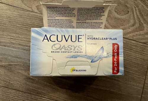 Линзы контактные acuvue oasys -2.50 двухнедельные