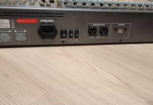 Микшерный пульт proel «M20USB»