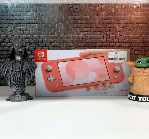 Nintendo Switch Lite Pink + 128gb NEW