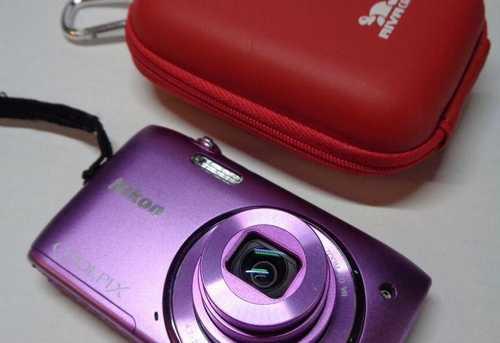 Nikon coolpix S3500 Violet