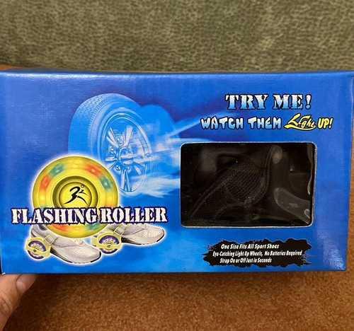 Новые Flashing roller роликовые коньки Финляндия