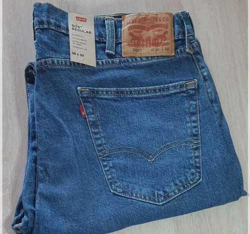 Джинсы Levi's 505 W38 L32 Regular из США