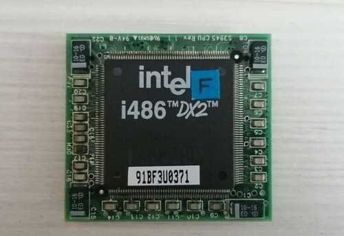 Ретро процессор Intel i486 DX2