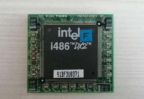 Ретро процессор Intel i486 DX2