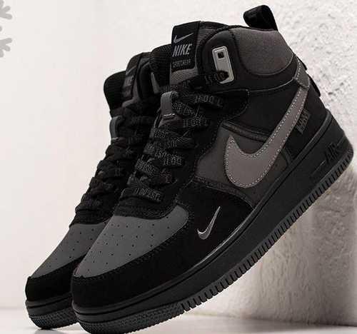 Женские Кроссовки Nike Air Force 1 Mid зимние