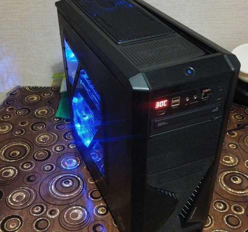 Игровой ПК, Core i5-9400F, Radeon RX 580 8 ГБ, RAM 16 ГБ