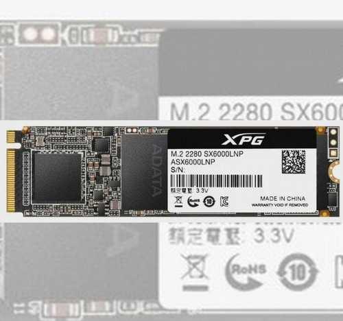 Твердотельный накопитель (SSD) A-data ASX6000LNP-512GT-C