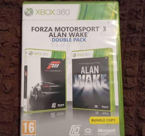 Игра на xbox 360: "Forza motosport 3/Alan Wake"