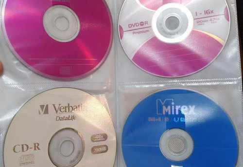 CD DVD диски Verbatim Mirex SmartTr NeroEx DrWeb