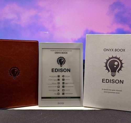 7.8" Электронная книга onyx boox Edison белый   че