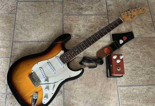 Электрогитара Fender(Copy) Stratocaster+Distortion