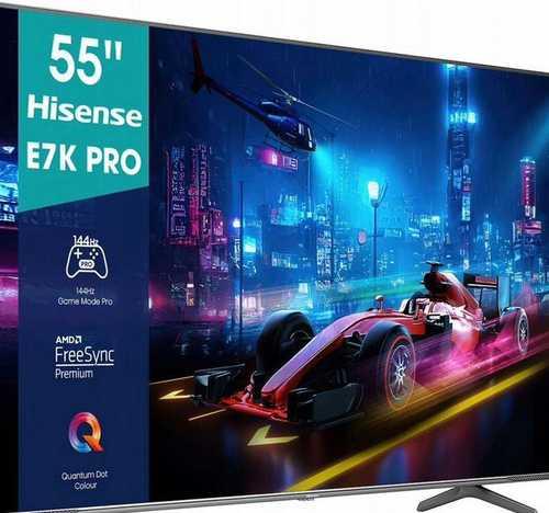 Hisense 55e7kq pro