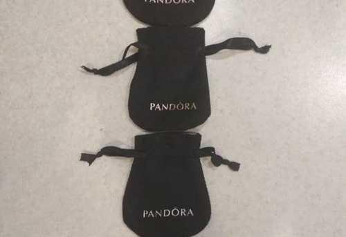 Фирменные бархатные мешочки пандора Pandora