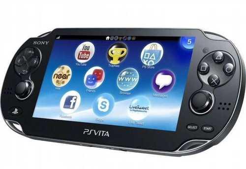 Sony PS Vita PCH-1100 3G + Wi-Fi Black + 8gb + Hen