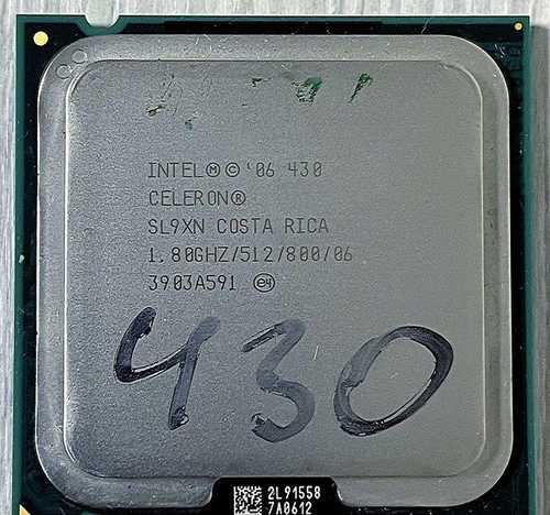 Intel Celeron 430 SL9XN costa rica 1.80GHZ/512/800