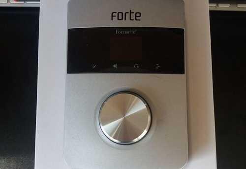 Внешняя звуковая карта Focusrite Forte