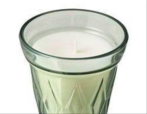 Ароматическая свеча в стакане вэльдофт Икеа