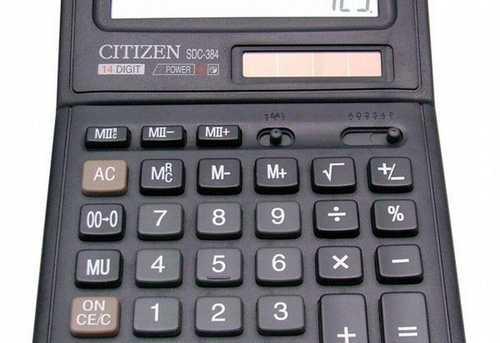 Калькулятор citizen SDC-384