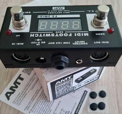 Футсвитч + midi-контроллер AMT FS-2midi