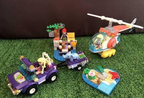 Lego Friends Джунгли Животные все вместе за