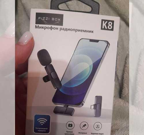 Микрофон петличный k8