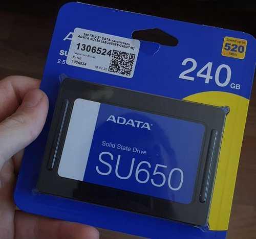 SSD adata SU650 240гб