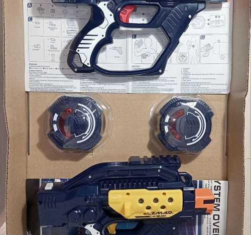 Lazer M.A.D battle ops пистолеты