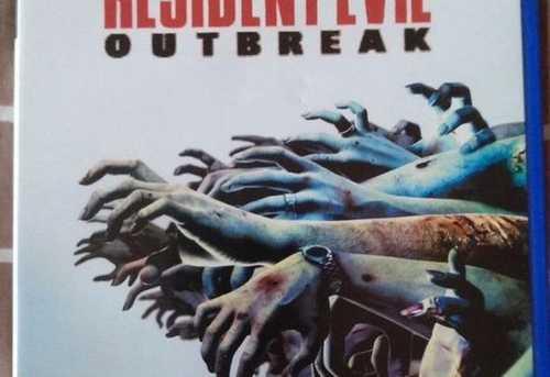 Resident Evil Outbreak PS2 фирменный