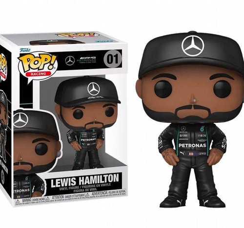 Funko Pop racing Lewis Hamilton 01 Mercedes