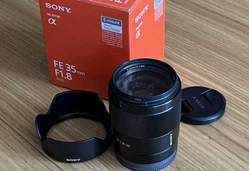 Объектив Sony FE 35mm f/1.8 SEL35F18F